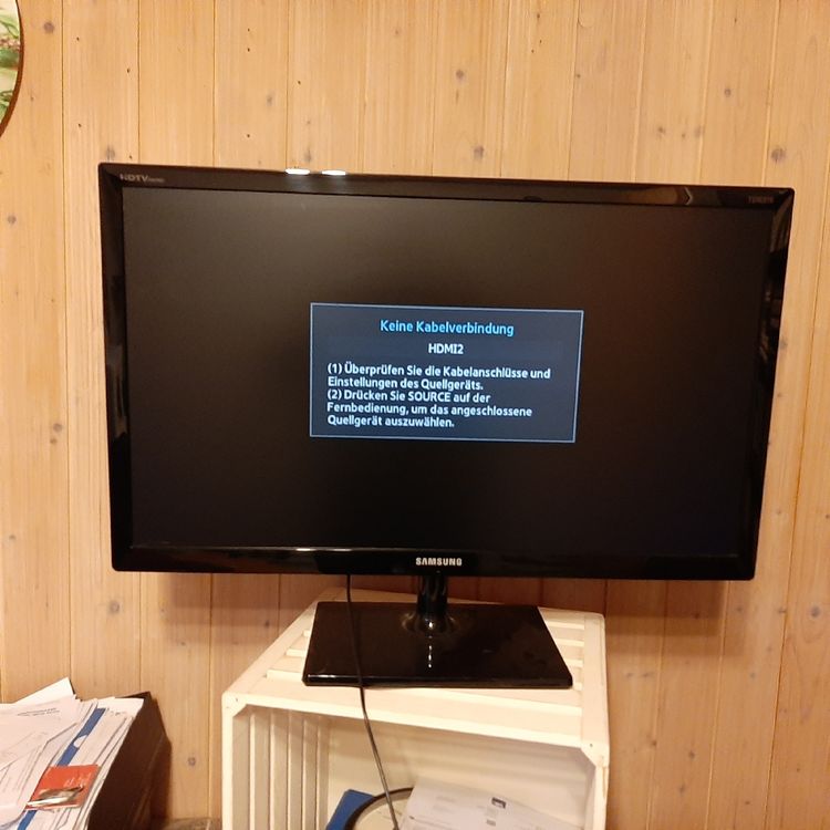 Fernseher Samsung (Gebraucht) in Heitenried für CHF 6 – nur Abholung auf Ricardo kaufen