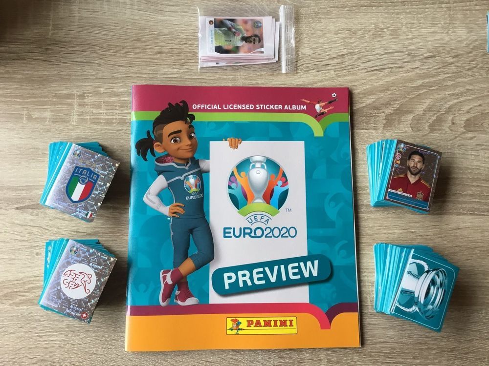 Panini euro 2020 preview set complet (Gebraucht) in Tolochenaz für CHF ...