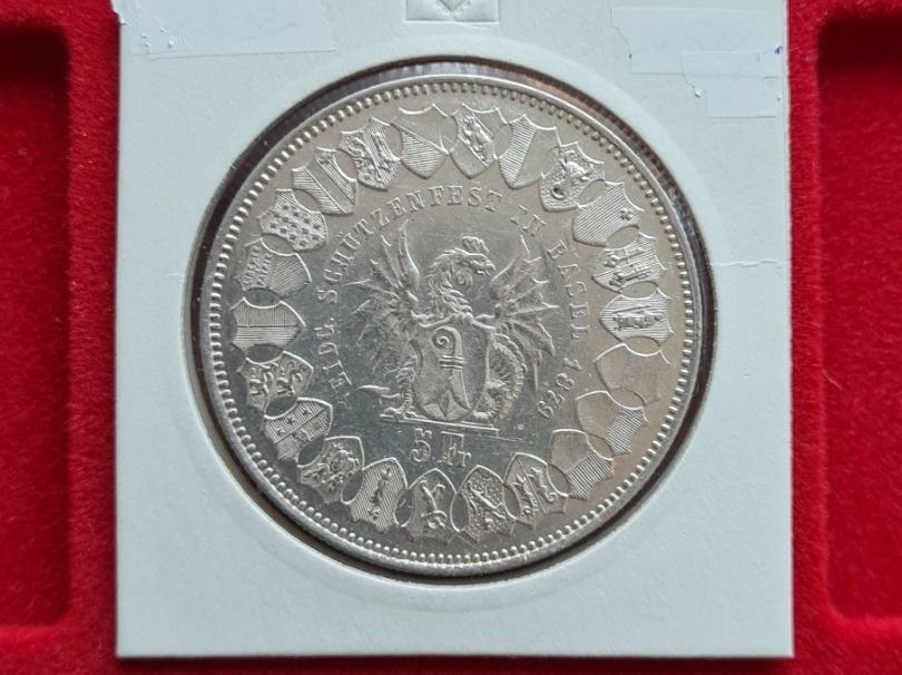 Schützentaler 1879 Basel (Gebraucht) in Unterterzen für CHF 72 – mit Lieferung auf Ricardo kaufen