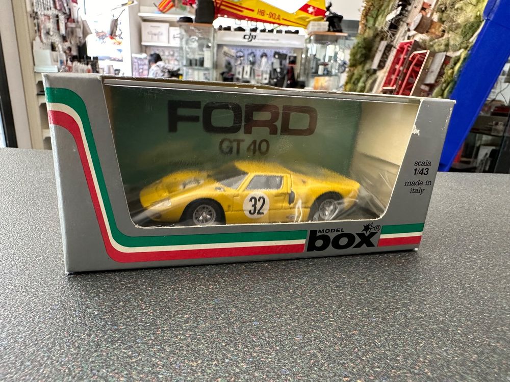 Model Box 1:43 Ford GT 40 Made in Italy (Gebraucht) in Chiasso für CHF ...