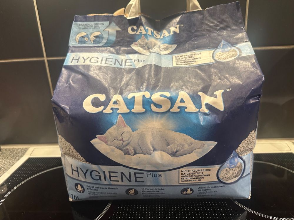 1x CATSAN 10L / 1x MULTIFIT Carbon 12L / 1x MULTIFIT 15L (Neu und ...