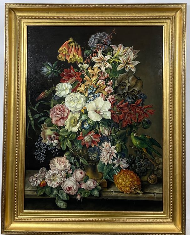 Grosses Stillleben Gemälde mit Blumen (Gebraucht) in Root für CHF 715 – mit Lieferung auf ...