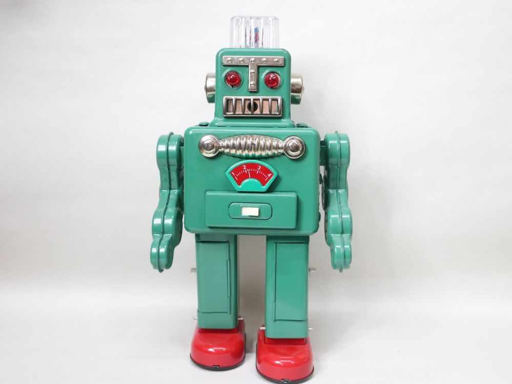 TTT Roboter Smoking Space Man Robot B/O unbespielt von 1999 (Neu ...