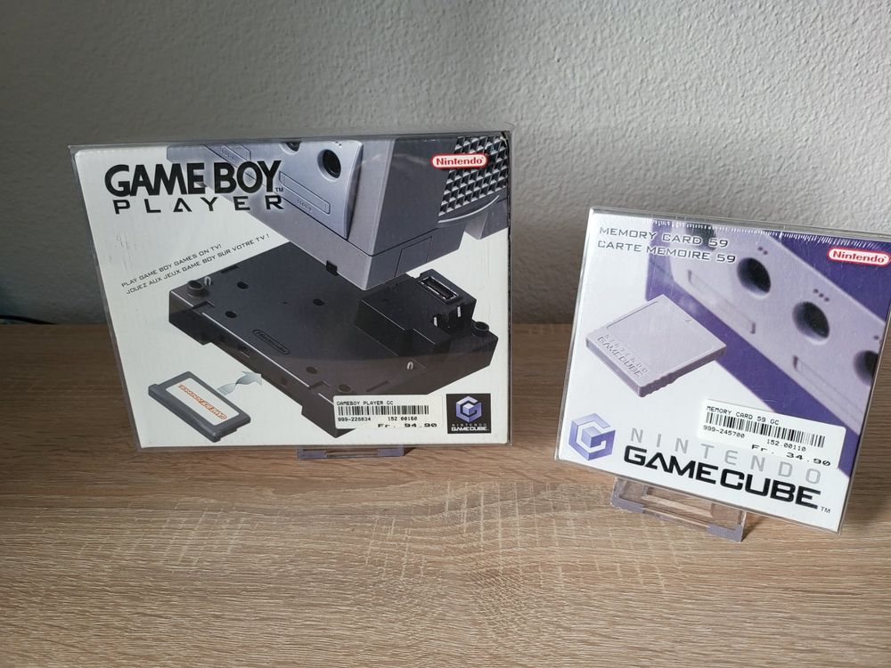 Gamecube/Gameboy Player und Memory Card/Neu | Kaufen auf Ricardo