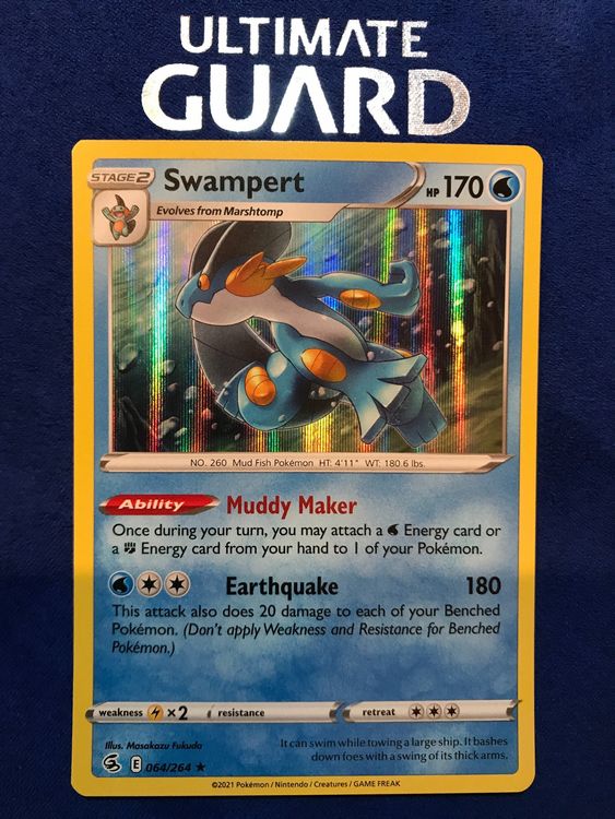 Pokemon TCG - Swampert EN Holo (Neu (gemäss Beschreibung)) in Lyss für ...