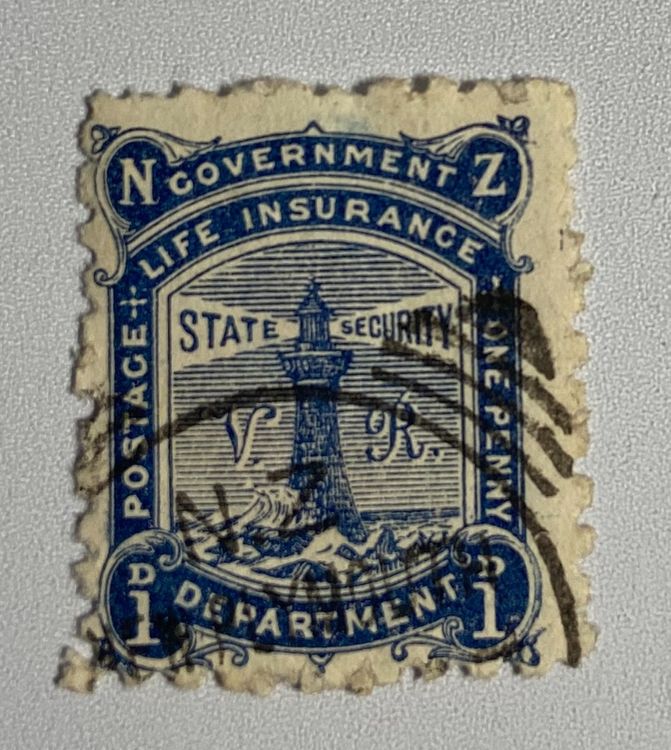 Life insurance stamp Nouvelle Zélande 1899 | Kaufen auf Ricardo