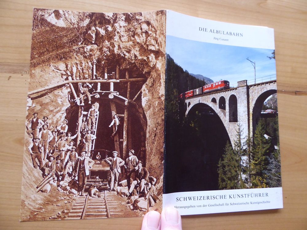 Die Albulabahn, Jürg Conzett, Schweiz. Kunstführer 1989 (Gebraucht) in ...