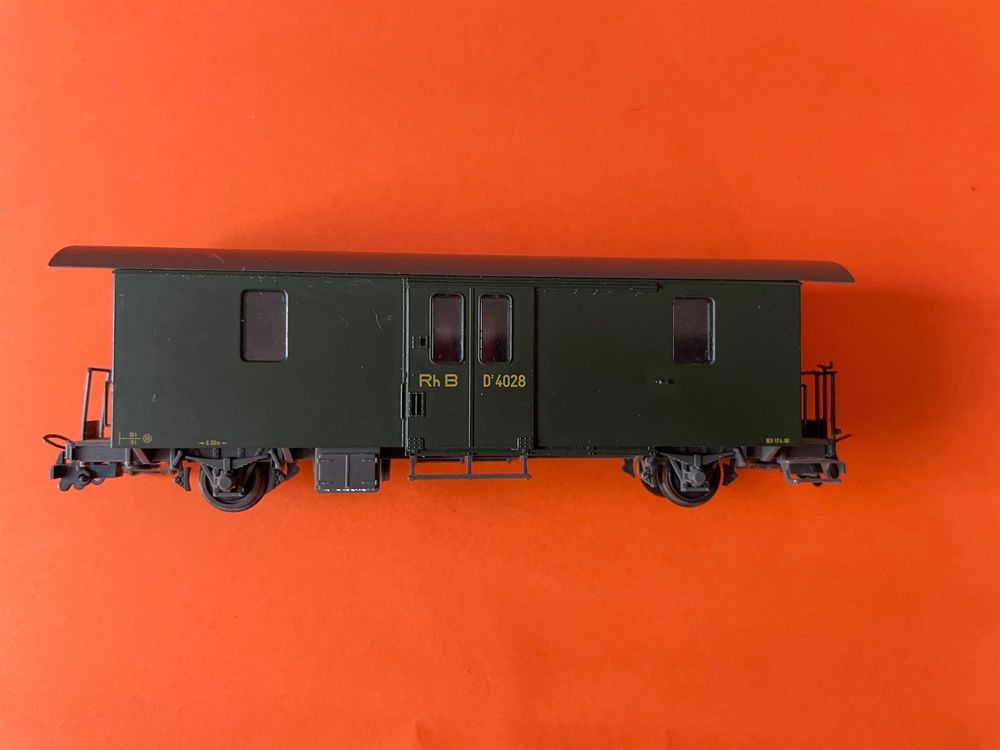 BEMO HOm Gepäckwagen RhB | Kaufen auf Ricardo