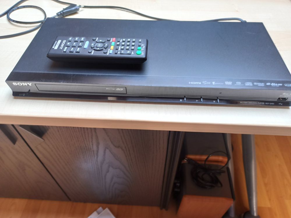 Sony BDP-S480 3D-Blu-ray-Player und SACD Player (Gebraucht) in Rhäzüns GR für CHF 31 – mit ...