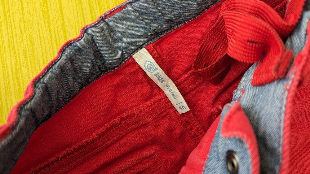 Gémo Kids - rot - 110 (5 Jahre) - Verstellbarer Hosenbund | Kaufen auf ...
