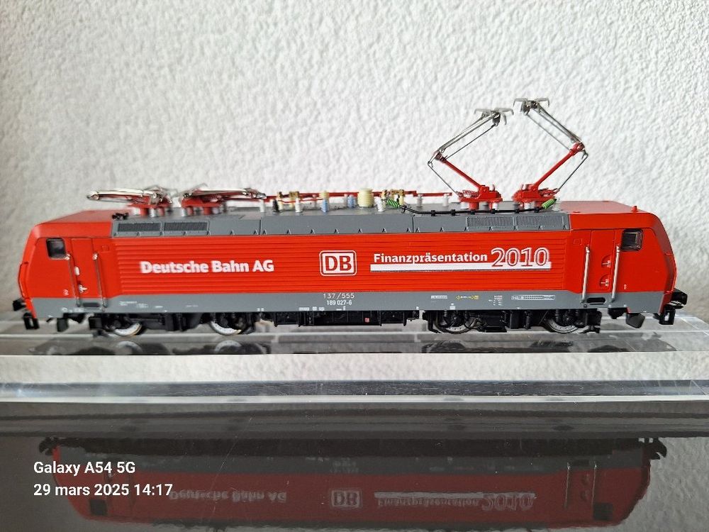 Märklin Dig . Locomotive Finanzpräsentation 2010, Nr.137/555 (Neu und originalverpackt) in Saxon ...