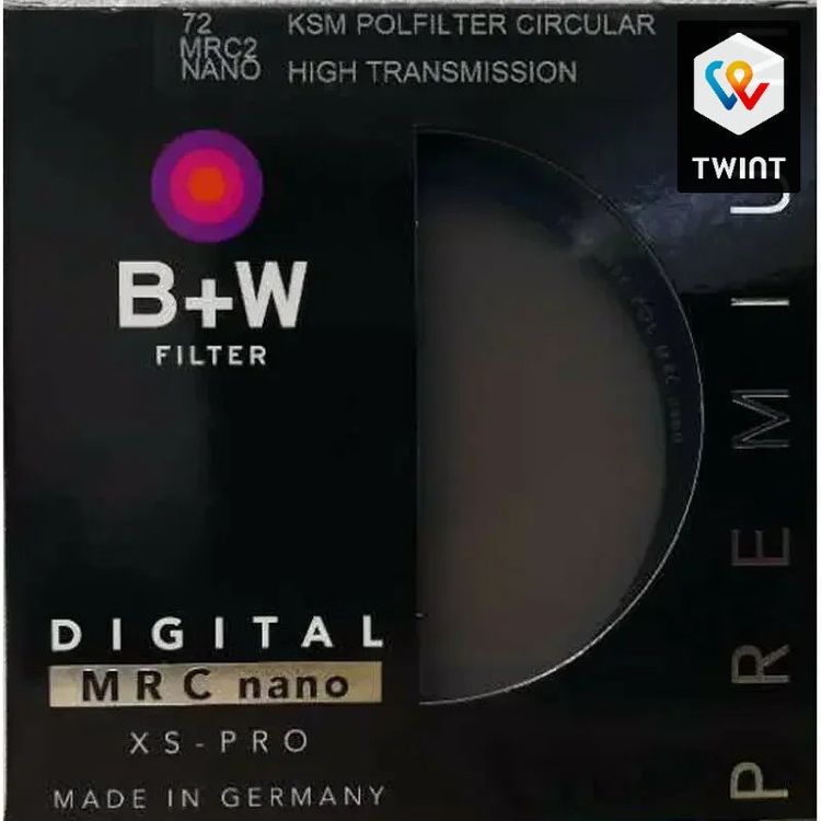 Filtre CPL B+W XS-PRO numérique MRC nano PREMIUM 55mm (Neuf avec emballage d'origine) à ...