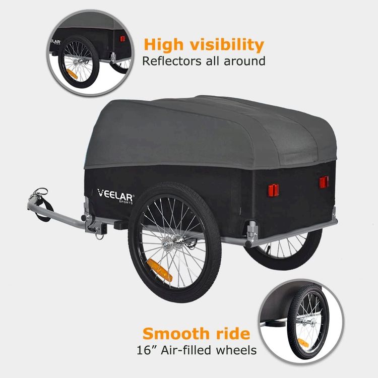 TIGGO VS Cargo I Fahrradanhänger GRAU (Neu und originalverpackt) in Bottighofen für CHF 132 ...