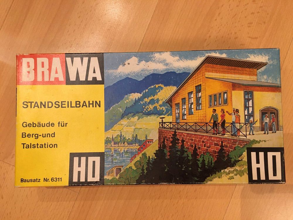 BRAWA Standseilbahn Berg- & Talstation (Neu und originalverpackt) in ...