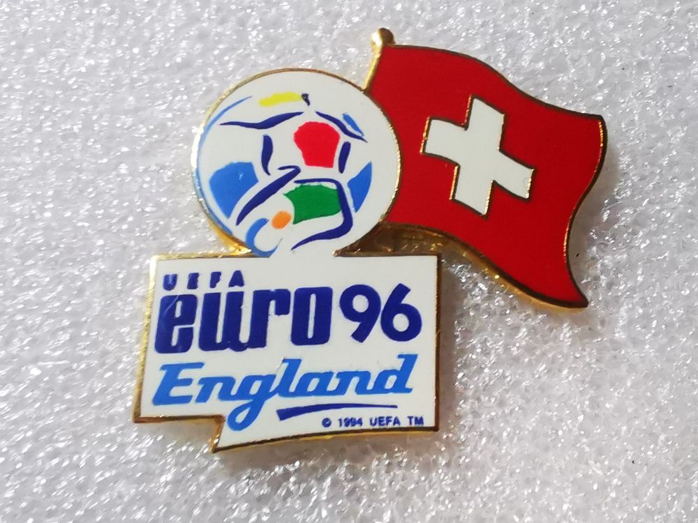 Ansteckpin 123: Uefa Euro 1996 (Gebraucht) in Oppligen für CHF 1 – mit Lieferung auf Ricardo kaufen