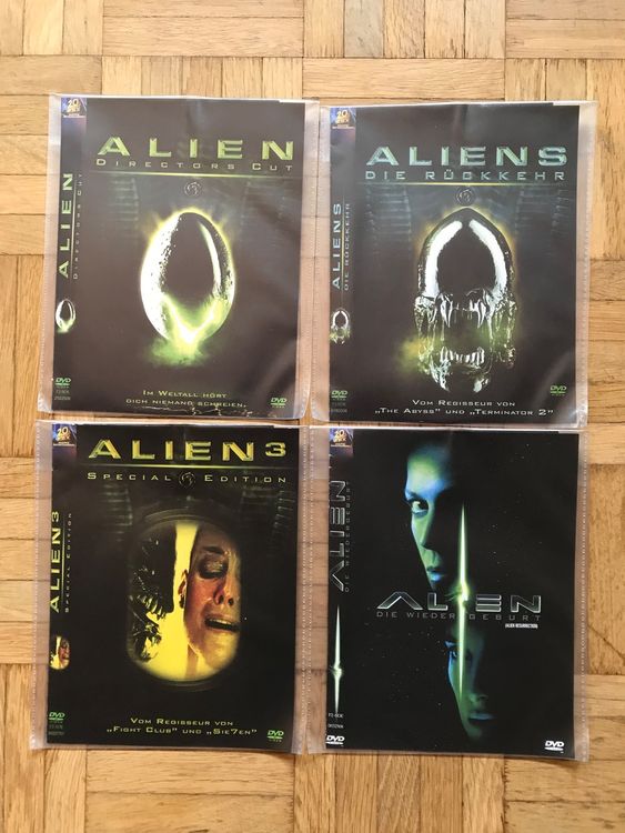 Alien 1-4 (dvd) (Gebraucht) in Liestal für CHF 4 – mit Lieferung auf ...