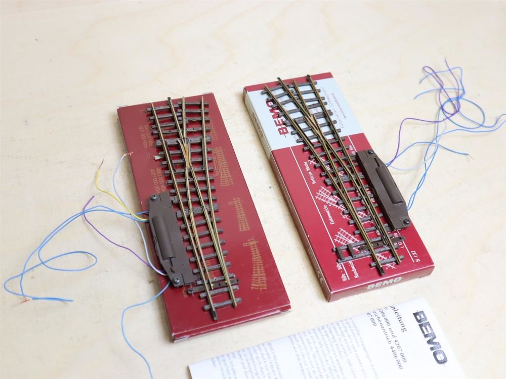 BEMO 2 x Elektro Weiche 4206 /4207 H0m (Gebraucht) in Winterthur für CHF 61 – mit Lieferung auf ...