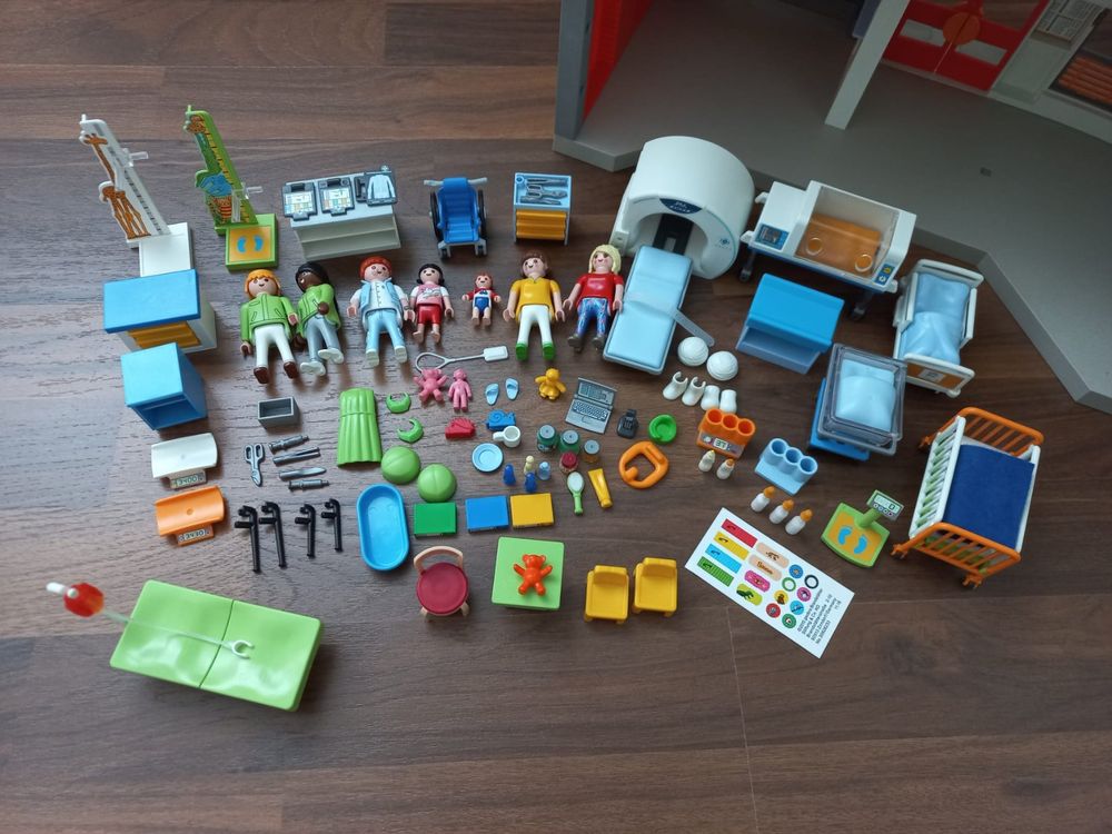 Playmobil Kinderklinik mit viel extra Zubehör | Kaufen auf Ricardo