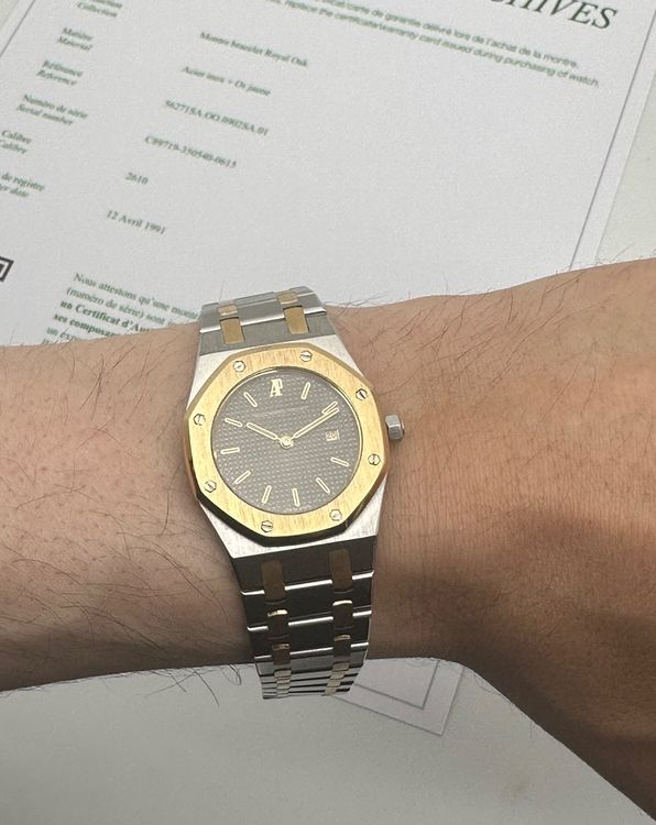 Audemars Piguet Royal Oak 30mm with extract/ service AP Box (Gebraucht) in Genève für CHF 7500 ...