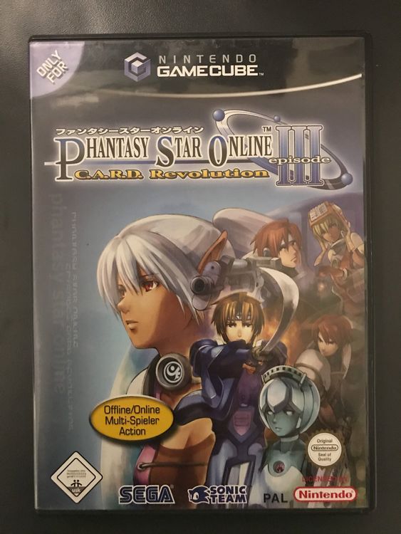 Gamecube Phantasy Star Online 3 Card Revolution PAL (Gebraucht) in ...