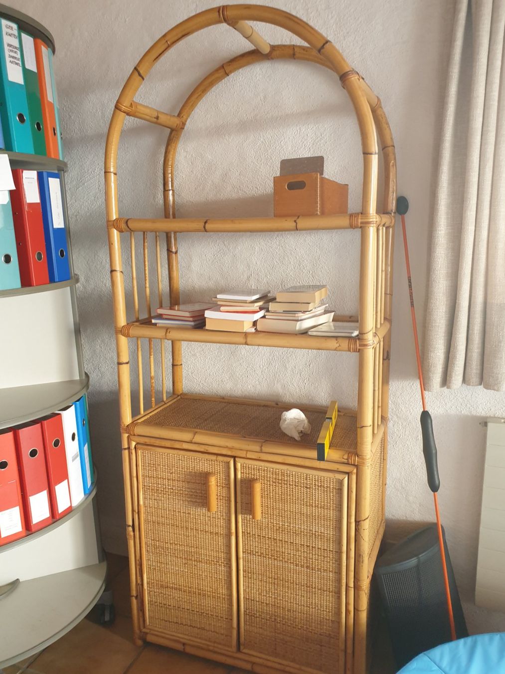 Schönes Bambus Regal / Schrank im Vintage Look, Top Zustand (Gebraucht ...