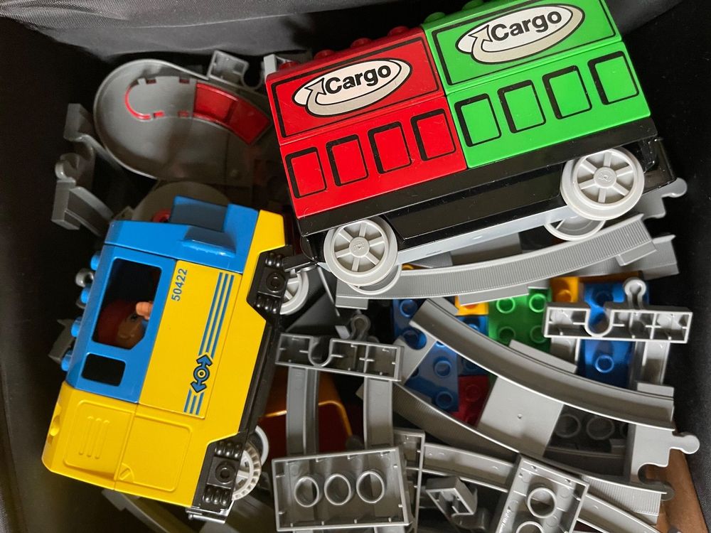 1 Kiste voll Duplo / Thema Eisenbahn (Gebraucht) in Binningen für CHF ...