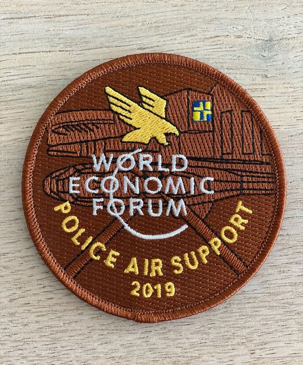 Abzeichen WEF Police Air Support 2019 (Gebraucht) in Rothrist für CHF ...