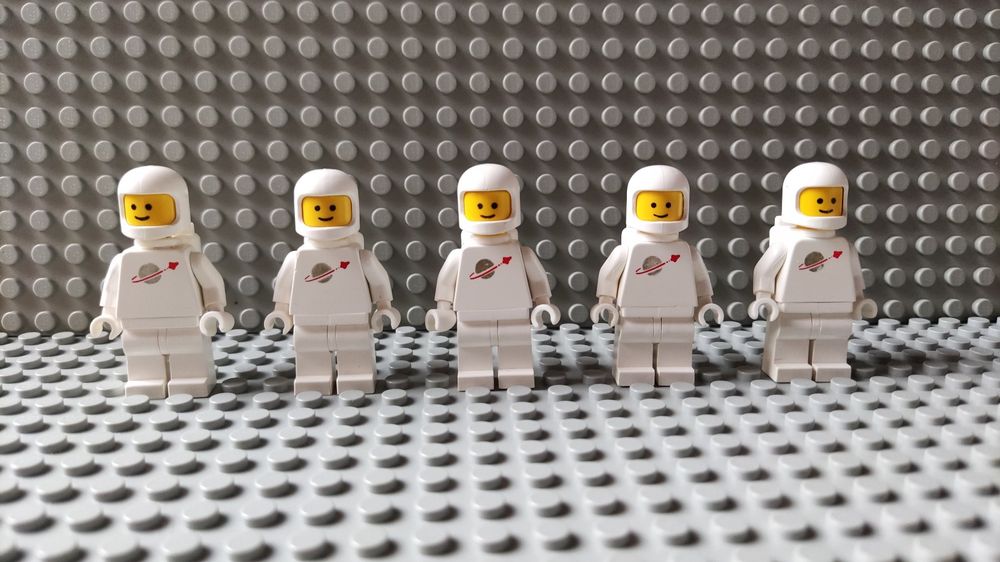 LEGO Classic Space Minifiguren weiss / white - sp006 (Gebraucht) in ...