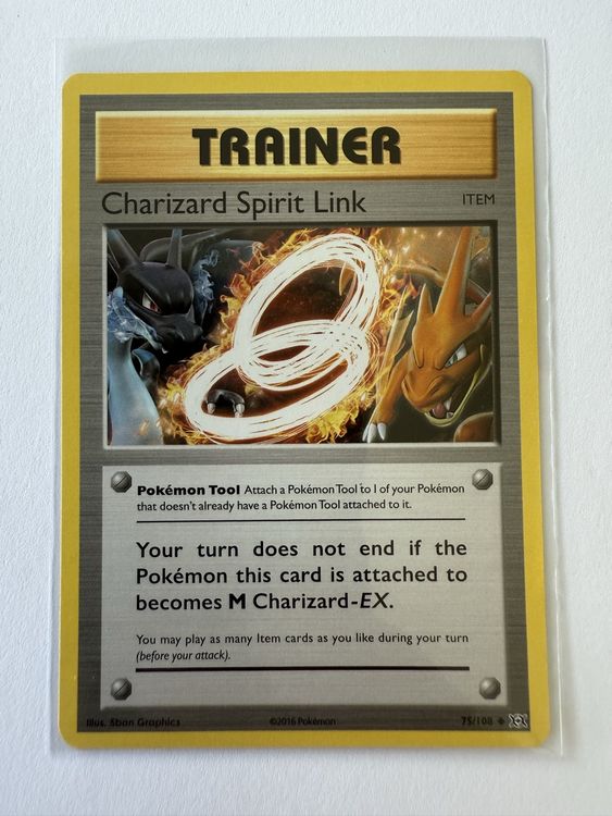 Charizard Spirit Link # 75 Evolution (no Holo) (Neu (gemäss ...