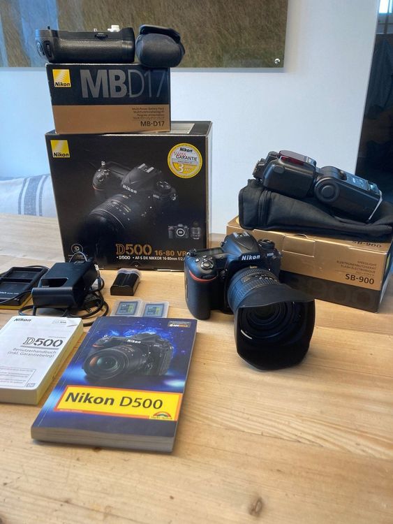 Nikon D500 AF-S DX Nikkor 16-80mm f/2.8-4E ED VR Kit | Kaufen auf Ricardo