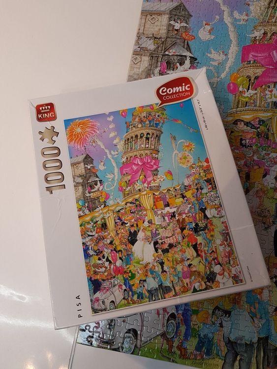 Puzzle 1000 Teile Comic Hochzeit PISA - komplett - lustig! | Kaufen auf ...