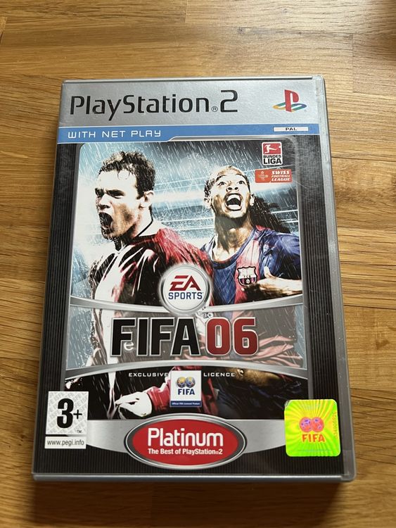 FIFA 06 PS2 Platin Edition (Gebraucht) in Oberbuchsiten für CHF 1 – mit ...
