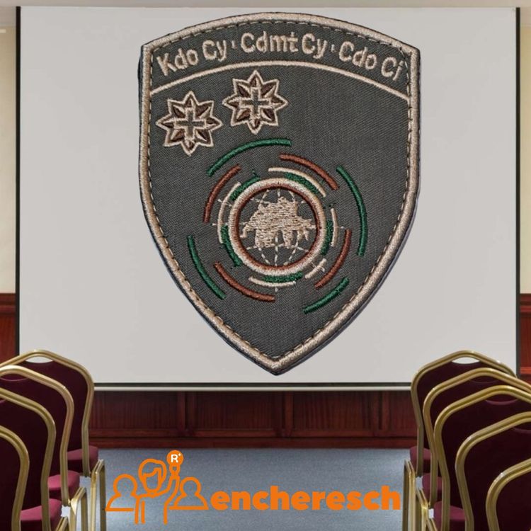 Patch - Badge [Kommando Cyber "Kdo Cy, Cdmt Cy, Cod Ci"] (Neu (gemäss ...