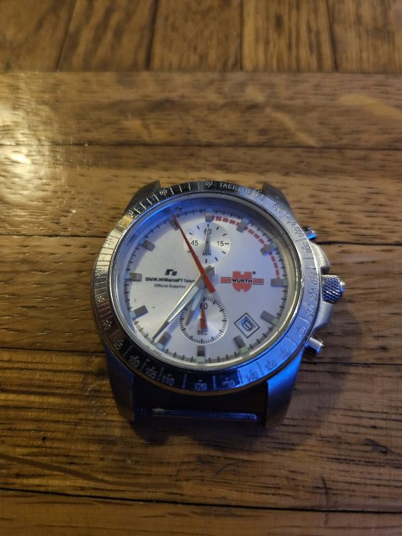 BMW Williams F1 Team Wurth Modern Analog Chronograph Uhr (Gebraucht) in ...