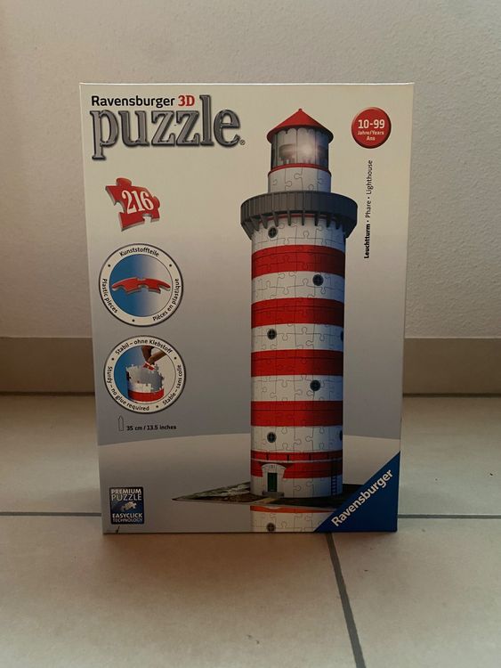 Ravensburger 3D Puzzle - Leuchtturm | Kaufen auf Ricardo