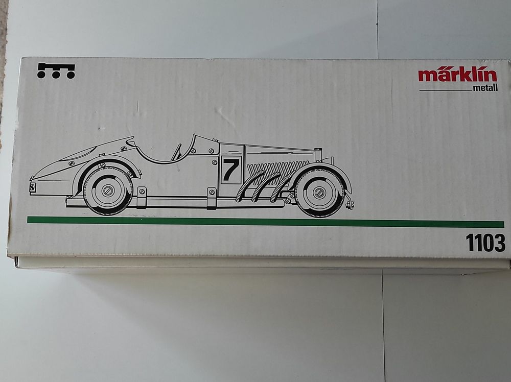 Mercedes-Benz Rennwagen 1107 R von Märklin Metall 1/16 (Neu und ...