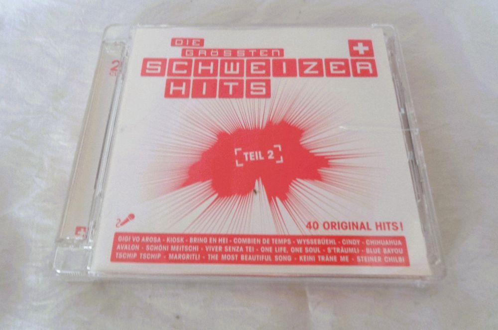 Die grössten Schweizer Hits / 2 Cd's ab Fr. 4.- (Gebraucht) in Bellach für CHF 4 – mit Lieferung ...