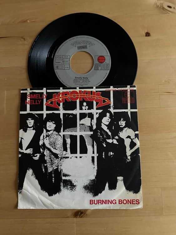 KROKUS tolle rare Single Smelly Nelly CHRIS VON ROHR CH | Acheter sur ...