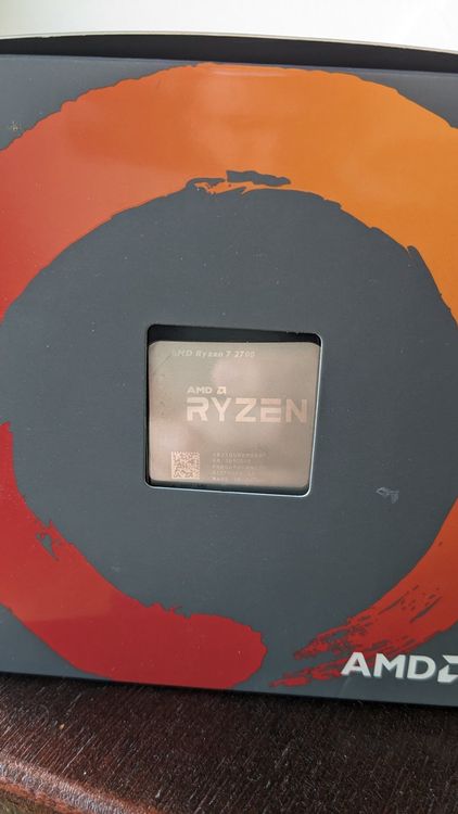 AMD Ryzen 7 2700 boxed mit Wrath Prism RGB Kühler (Gebraucht) in Zürich ...