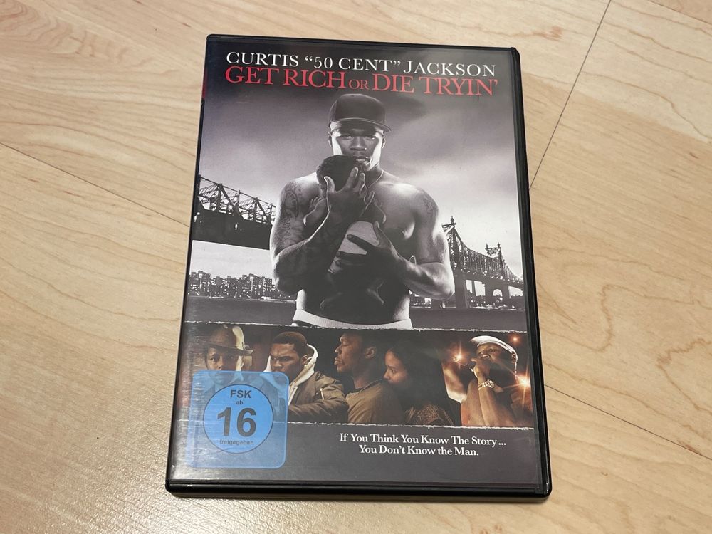 Get rich or die tryin‘ (50cent) DVD | Acheter sur Ricardo