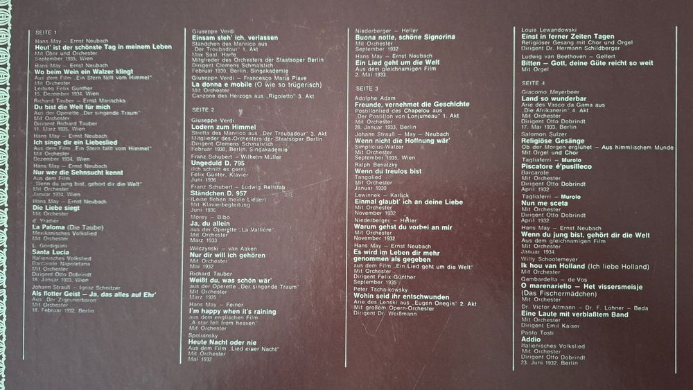 Joseph Schmidt Schallplatte - Ein Lied ging um die Welt! (Gebraucht) in ...