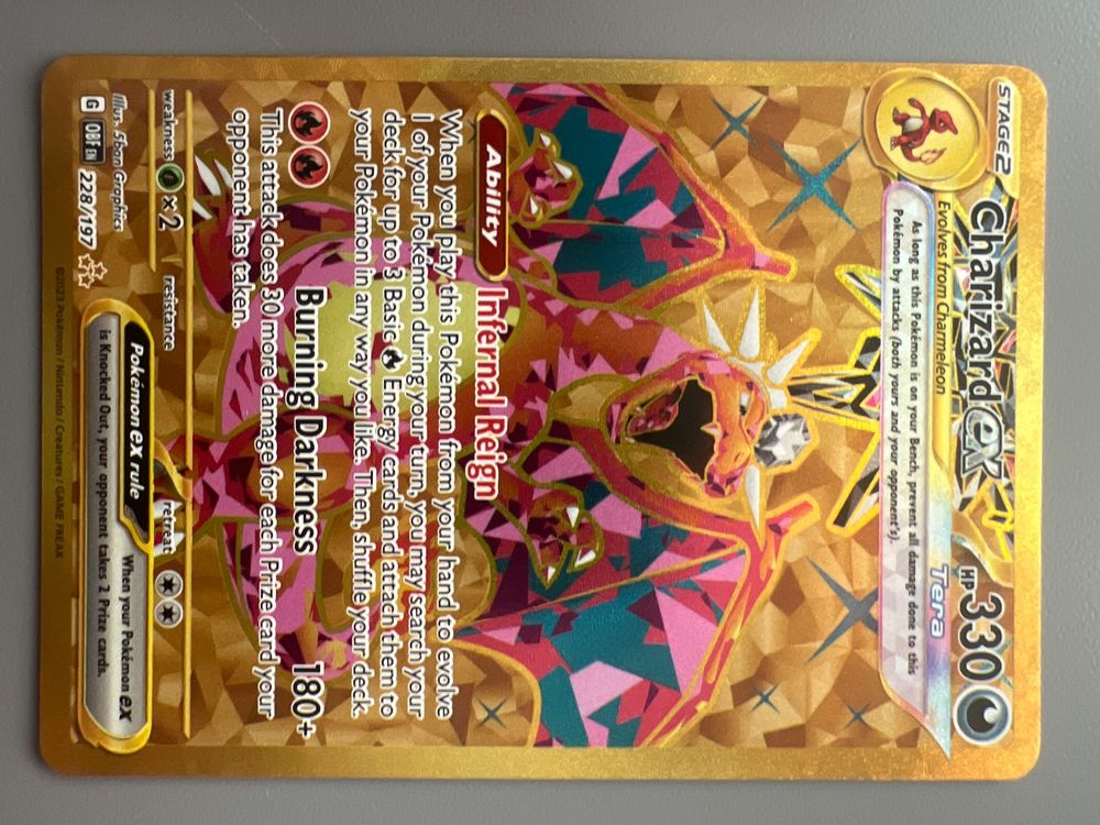 Charizard ex - Obsidian Flames - Goldcard | Kaufen auf Ricardo
