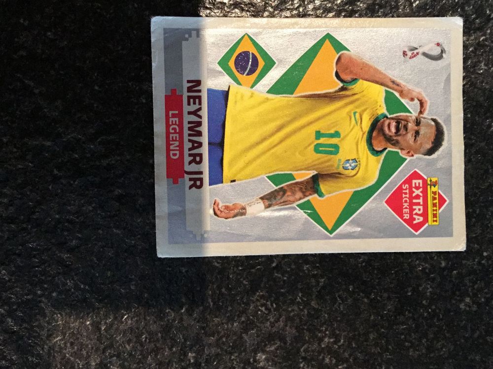 Neymar Extra Sticker Fifa Word Cup 2022 (Neu (gemäss Beschreibung)) in ...