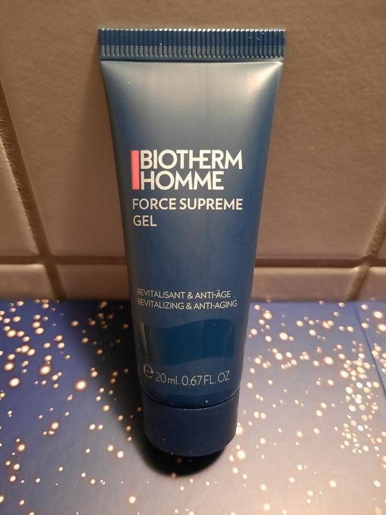 Biotherm Homme Anti-Aging Force Supreme Gel (Neu und originalverpackt ...