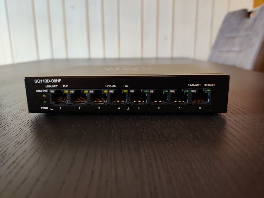 Cisco SG 110 D 08 HP PoE Switch (Gebraucht) in Gurzelen für CHF 37 ...