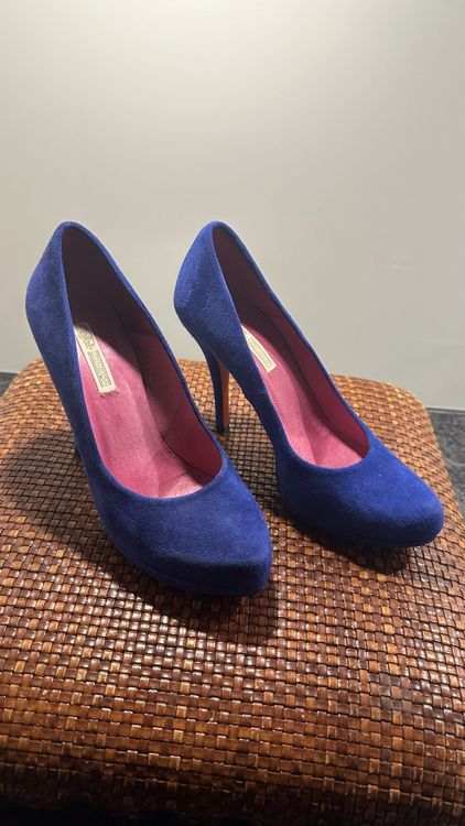 Blaue Wildleder Pumps Buffalo (Gebraucht) in Zürich für CHF 9 – mit ...