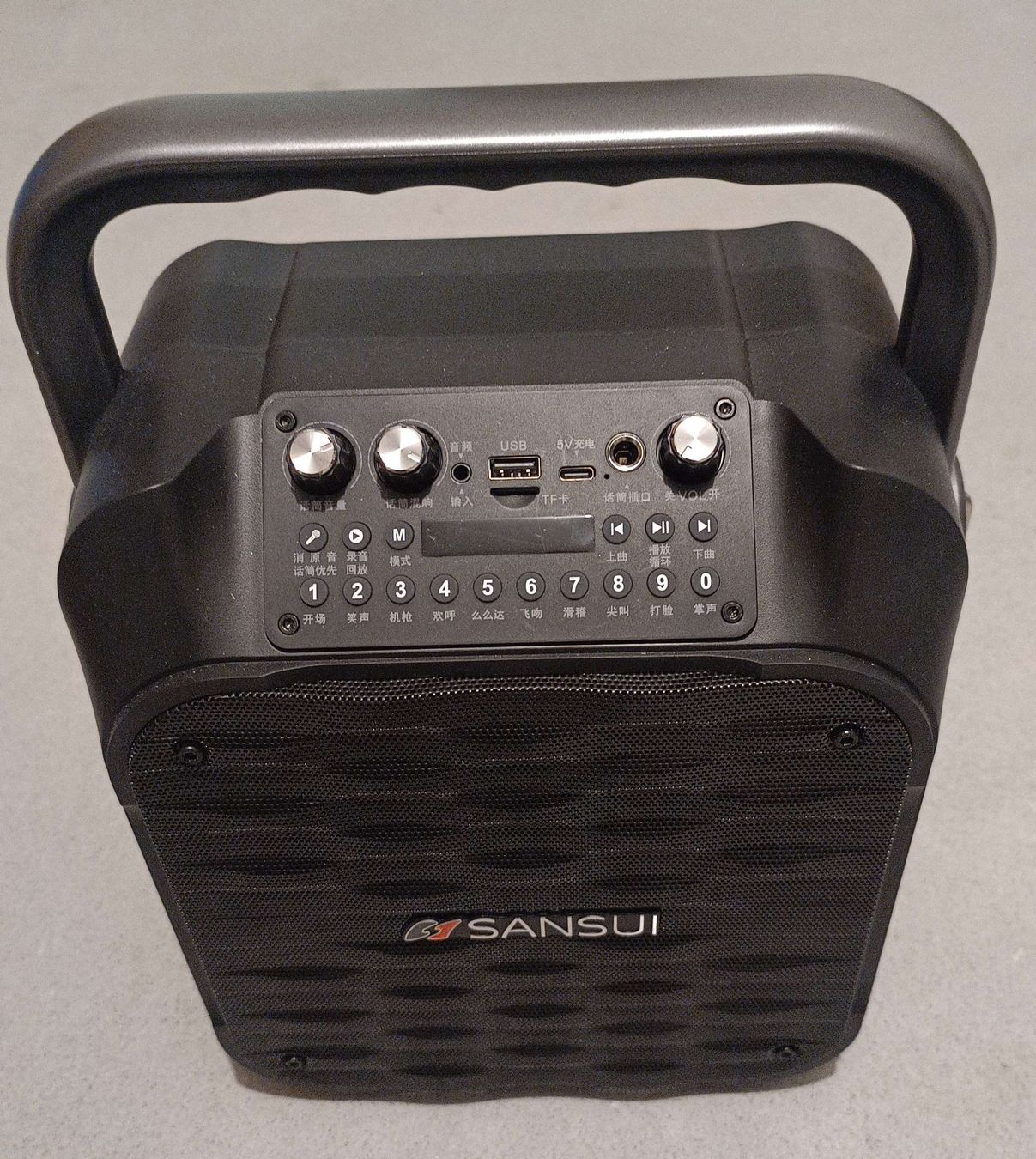 Tragbarer Sansui Bluetooth Lautsprecher - Super Sound! (Neu (gemäss ...