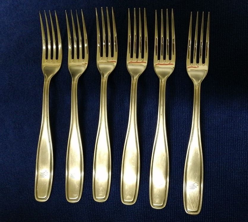 Silberbesteck Spogra Sola 6 Gabeln galvanisiert | Kaufen auf Ricardo