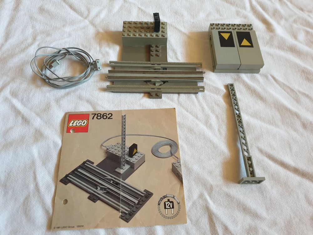 LEGO Eisenbahn 12V 7862 Entkoppler Entkupplungsanlage 80er (Gebraucht ...