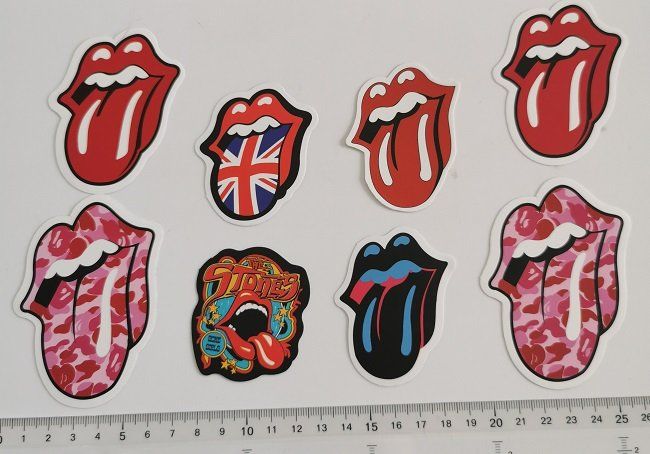 Rolling Stones - 8 Sticker | Kaufen auf Ricardo